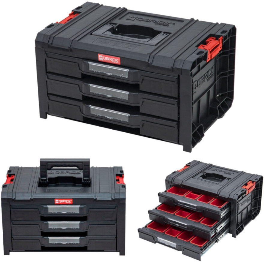Ящик для инструментов QBRICK SYSTEM PRO DRAWER 3 TOOLBOX EXPERT Размер ...
